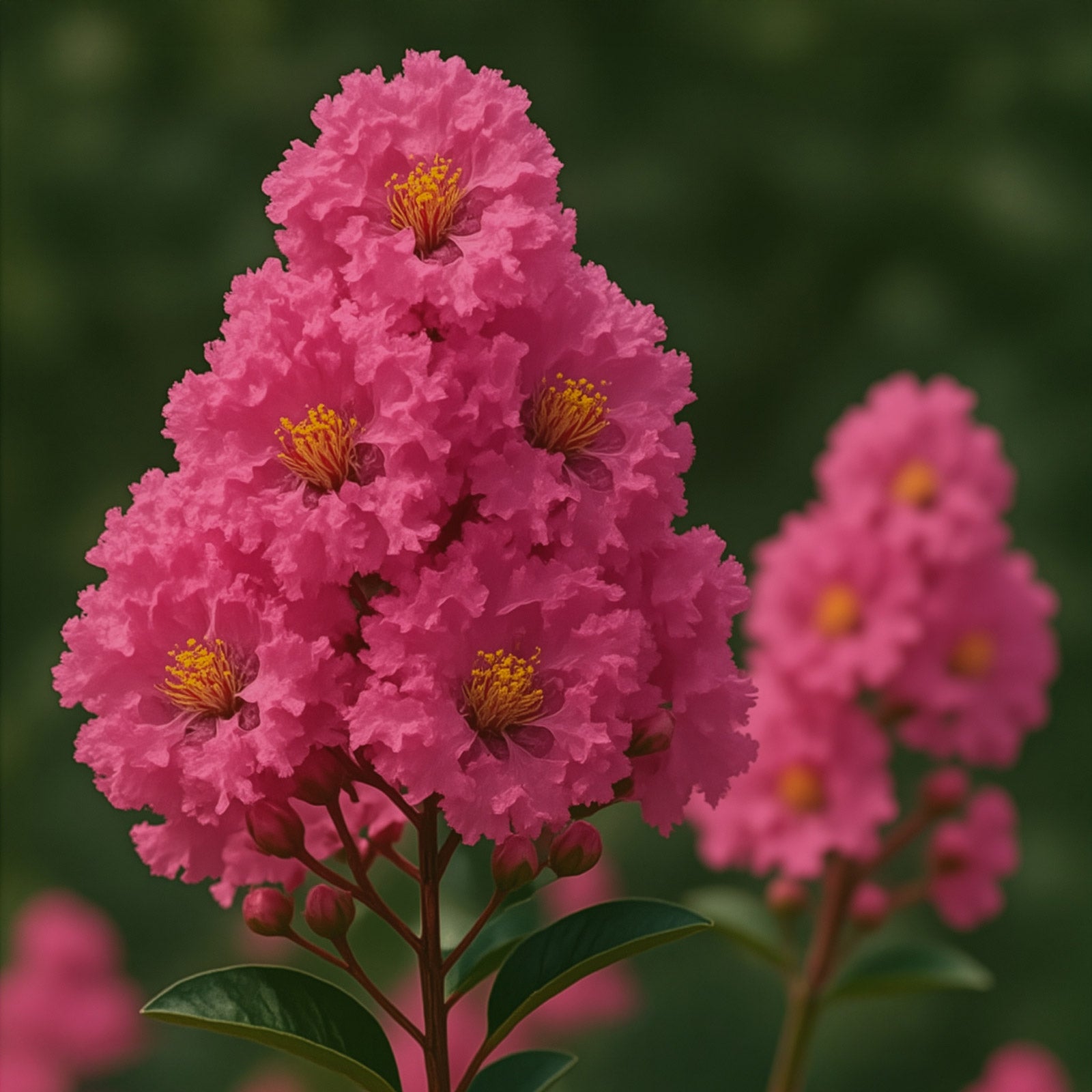 Sioux Crape Myrtle | Pink Blooms & Burgundy Fall Color – GreenForest ...